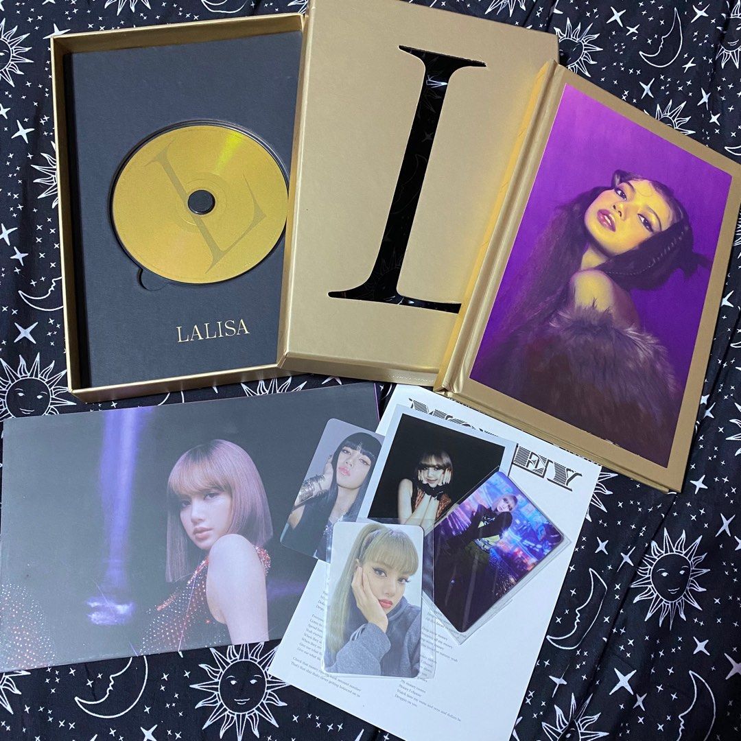 Blackpink Lisa Lalisa Album Gold, Hobbies & Toys, Memorabilia ...