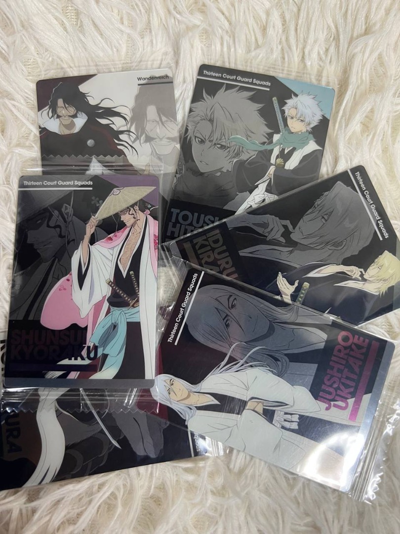 Bleach - Cards [Official Merch], Hobbies & Toys, Toys & Games on Carousell