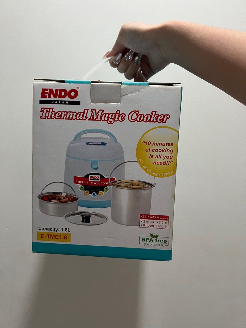 BN ENDO Thermal Magic Cooker 1.8L Capacity, TV & Home Appliances ...