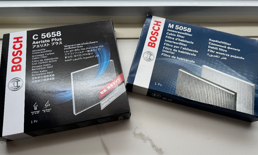 Mercedes BNIB Cabin Air Filter Full Set, Car Accessories, Accessories ...