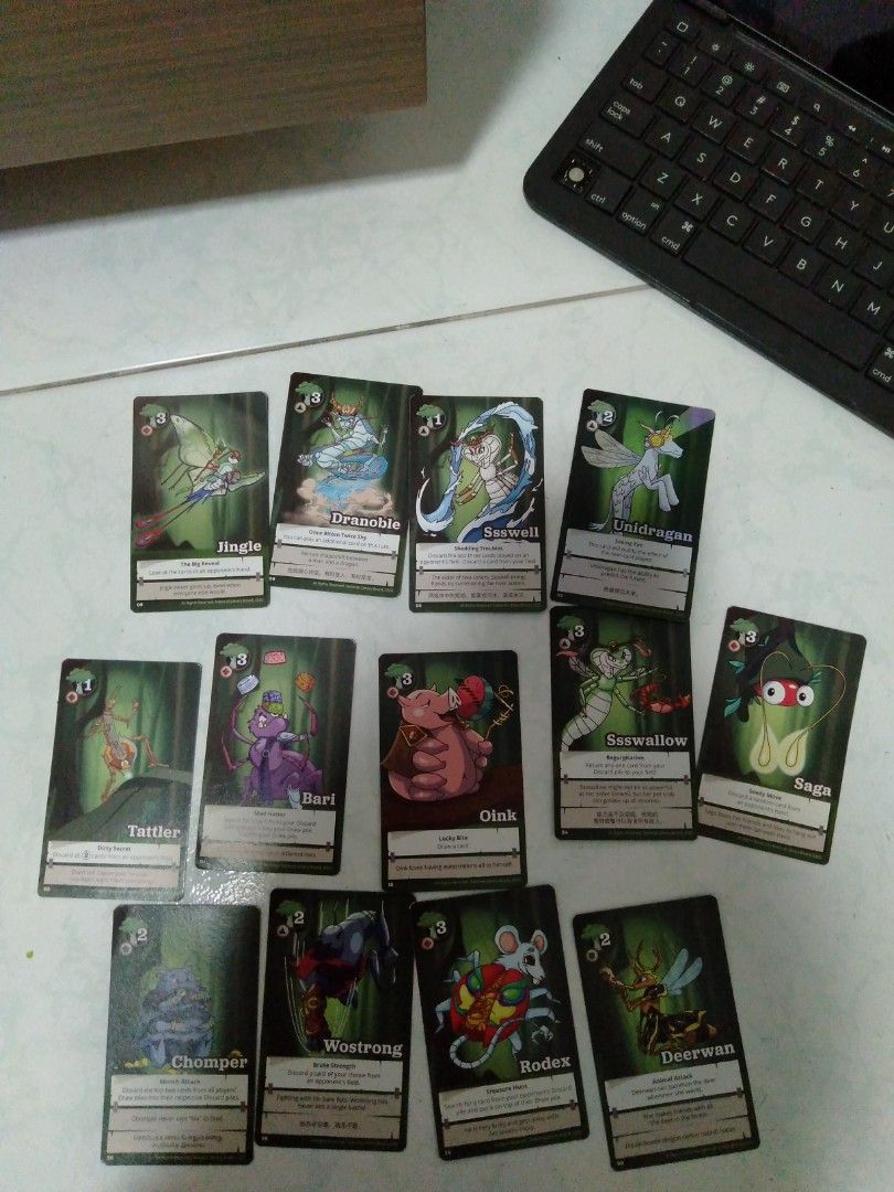 Book Bug Cards, Hobbies & Toys, Toys & Games on Carousell