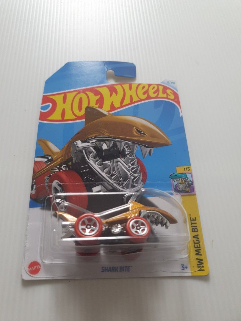 Brand New. Hot Wheels Shark Bite Sports Car Model. Collectable Item ...