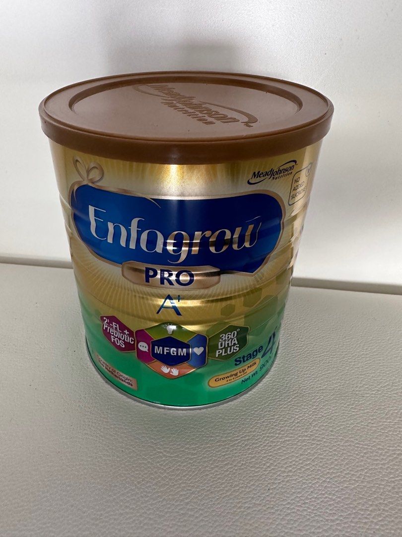 Brand New Unopened Tin 900g Enfagrow Pro A+ Stage 4, Food & Drinks, Other Food & Drinks on Carousell