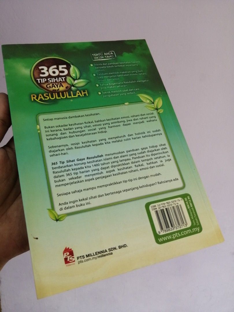 Buku 365 Tip Sihat Gaya Rasulullah oleh Dr. Mohammad Ali Toha, Hobbies & Toys, Books & Magazines ...