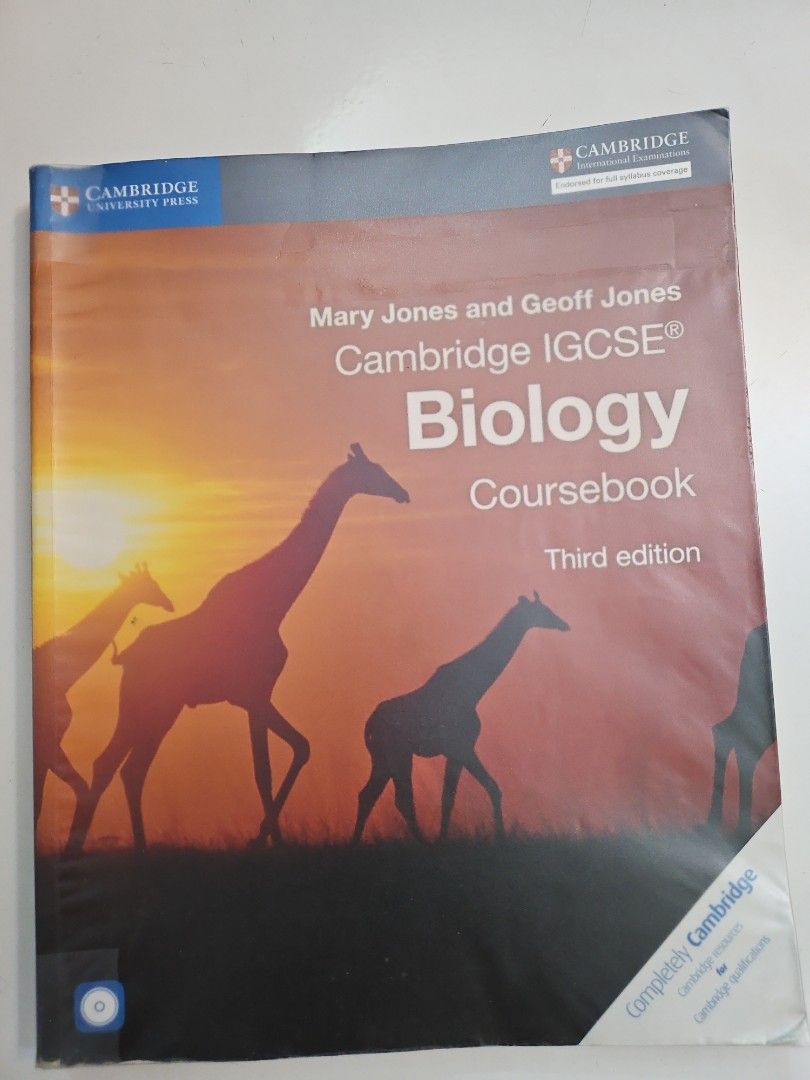 Cambridge IGCSE biology coursebook 3rd edition, Hobbies & Toys, Books ...