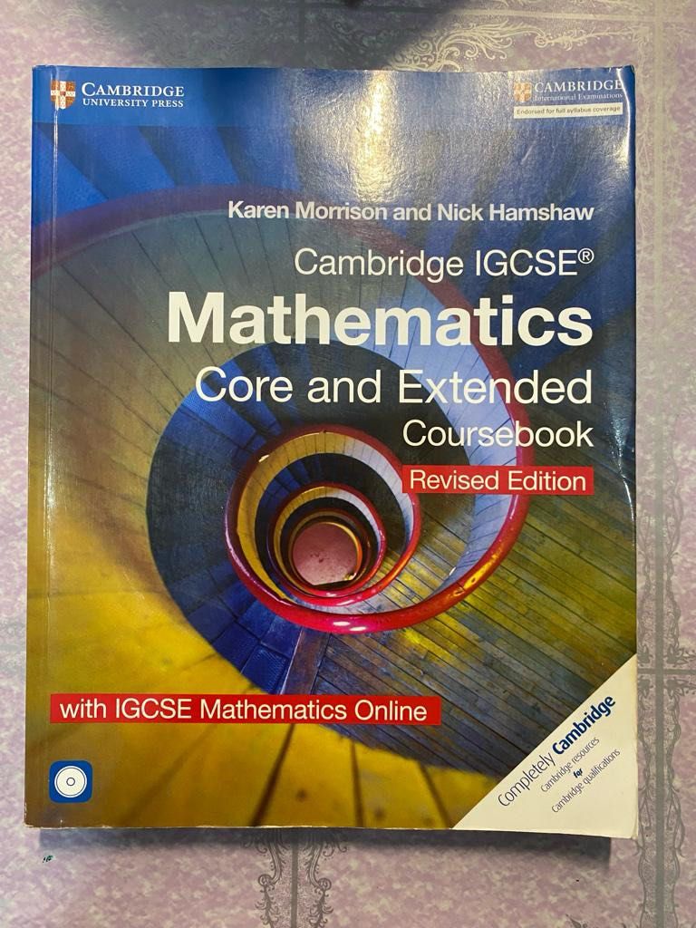 Cambridge Igcse Mathematics Core And Extended Coursebook Hobbies And Toys Books And Magazines