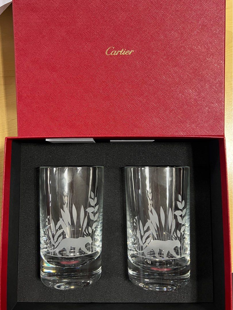 Cartier Glass / Glassware, Luxury, Accessories on Carousell