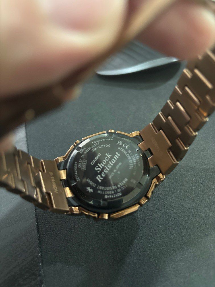 Casio oak gold Japan original Royal Oak Casio Gm B2100, Men's Fashion ...