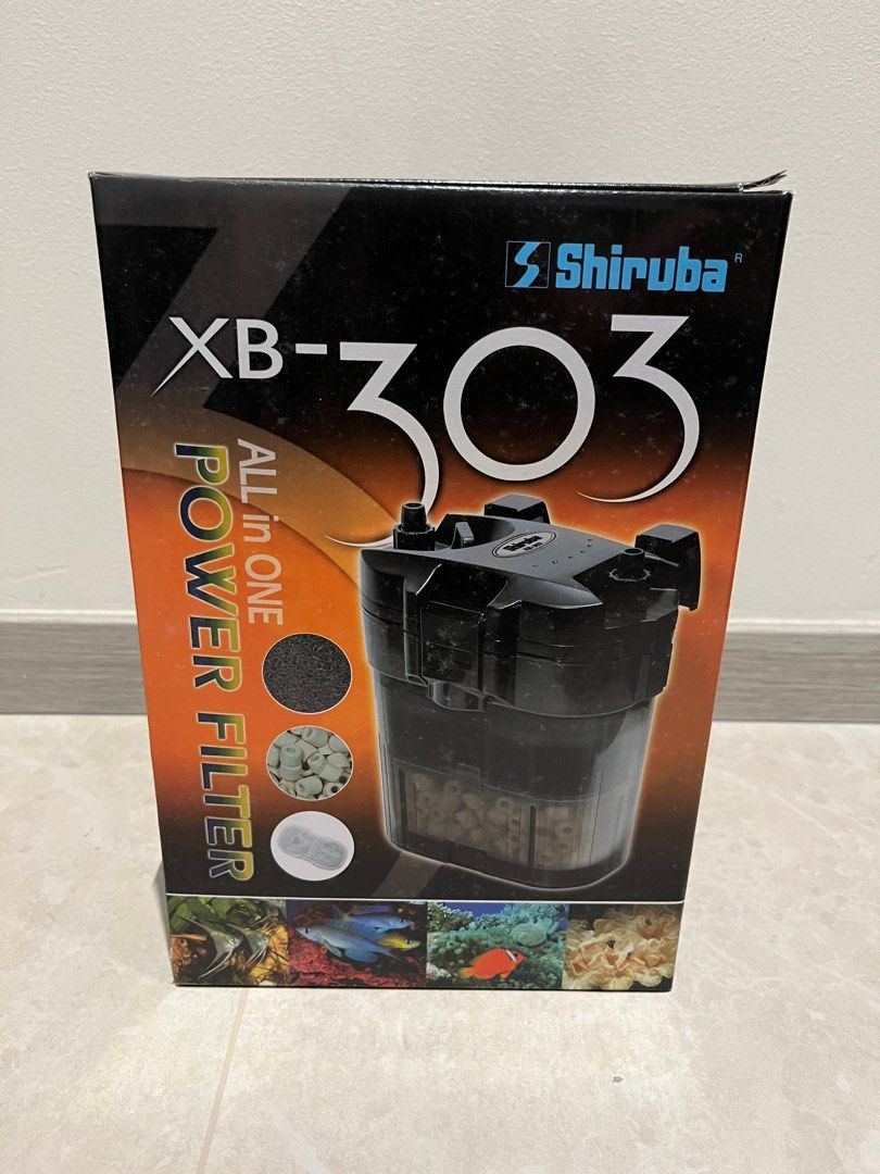 Shiruba XB-303 Fish Shrimp Aquarium Filter Pump, (nt Aquael, ADA, Dymax ...