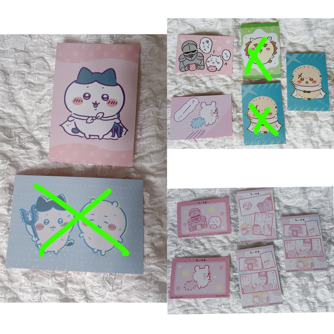 Chiikawa cards, Hobbies & Toys, Memorabilia & Collectibles, J-pop on ...