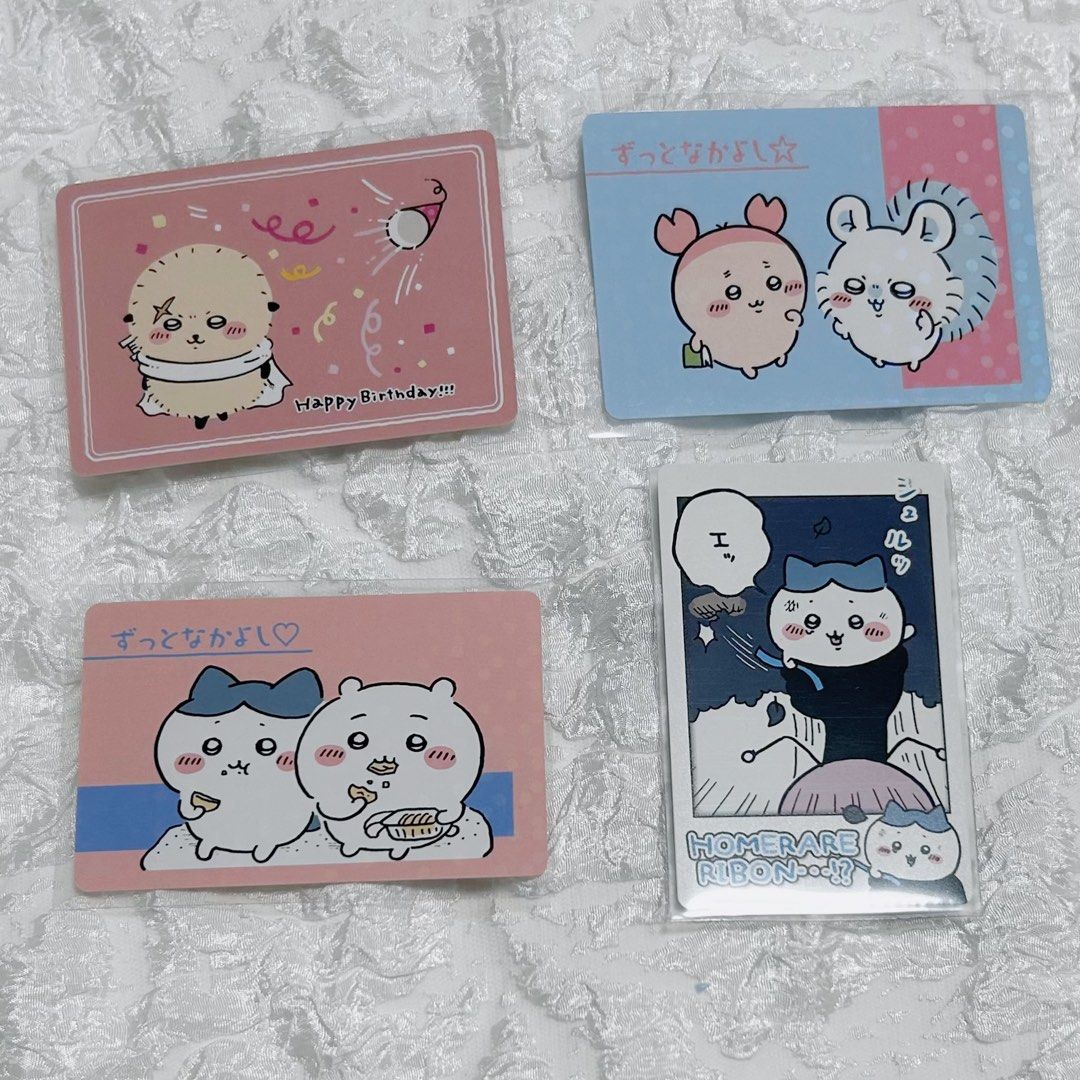 Chiikawa cards, Hobbies & Toys, Memorabilia & Collectibles, J-pop on ...