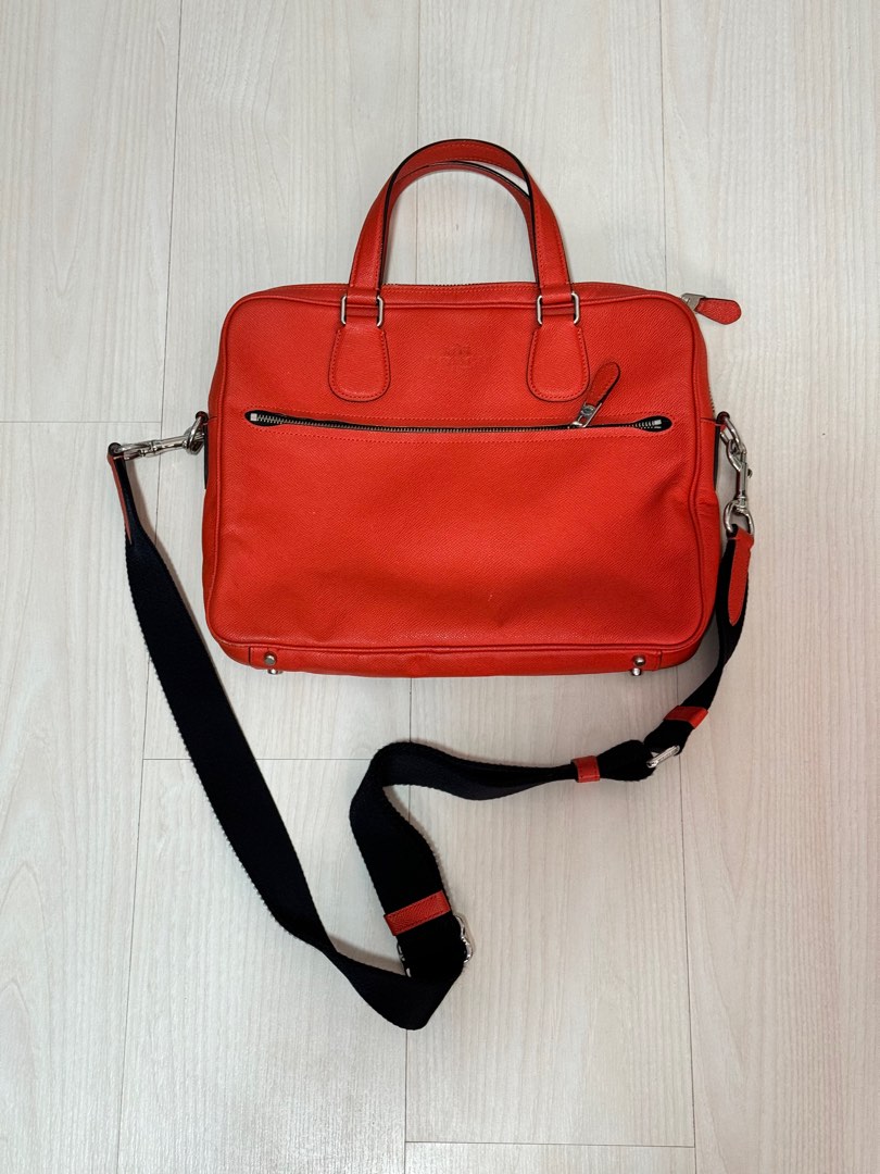 Coach Briefcase Sling, Men's Fashion, Bags, Briefcases on Carousell