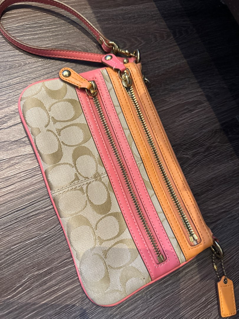 Coach clutch bag, Luxury, Bags & Wallets on Carousell