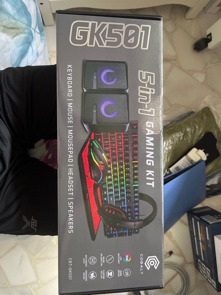 Cobalt GK501 5 in 1 Gaming Kit, Computers & Tech, Parts & Accessories, Computer Keyboard on ...