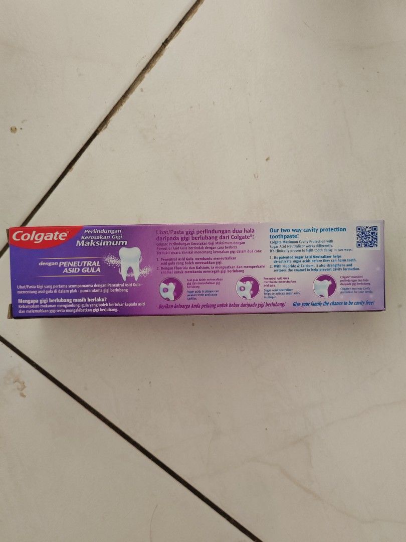Colgate Maximum Cavity Protection with Cavity Protection Toothpaste ...