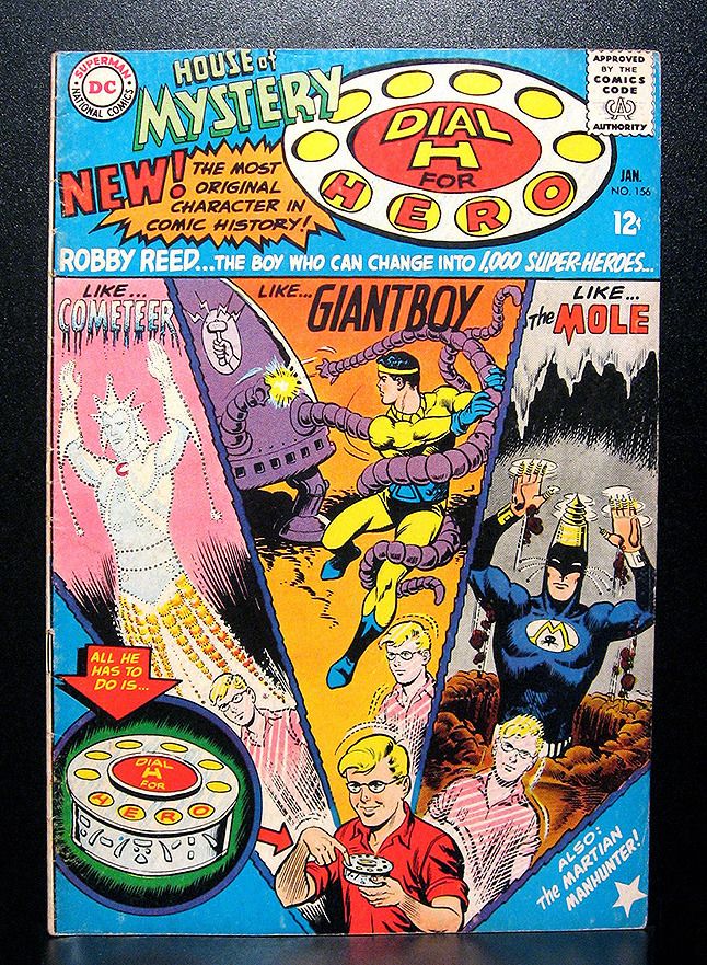 COMICS: DC: House of Mystery #156 (1966), 1st app of Robby Reed/Dial H ...