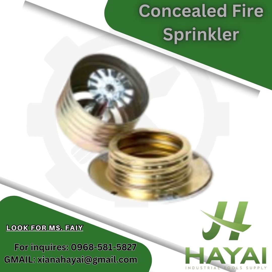 Concealed Fire Sprinkler, Commercial & Industrial, Construction Tools ...