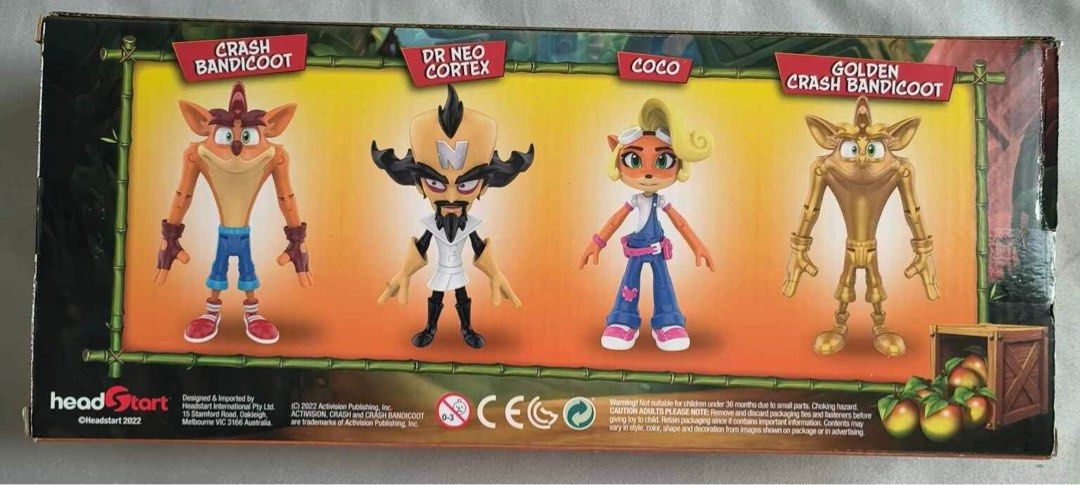Crash Bandicoot 4 Pack Edition, Hobbies & Toys, Toys & Games on Carousell
