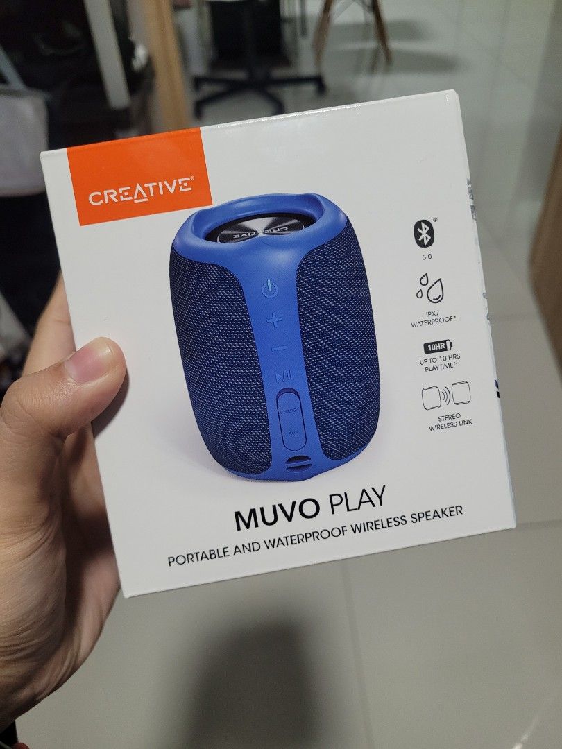 Creative Muvo Play Wireless Speaker, Audio, Soundbars, Speakers ...