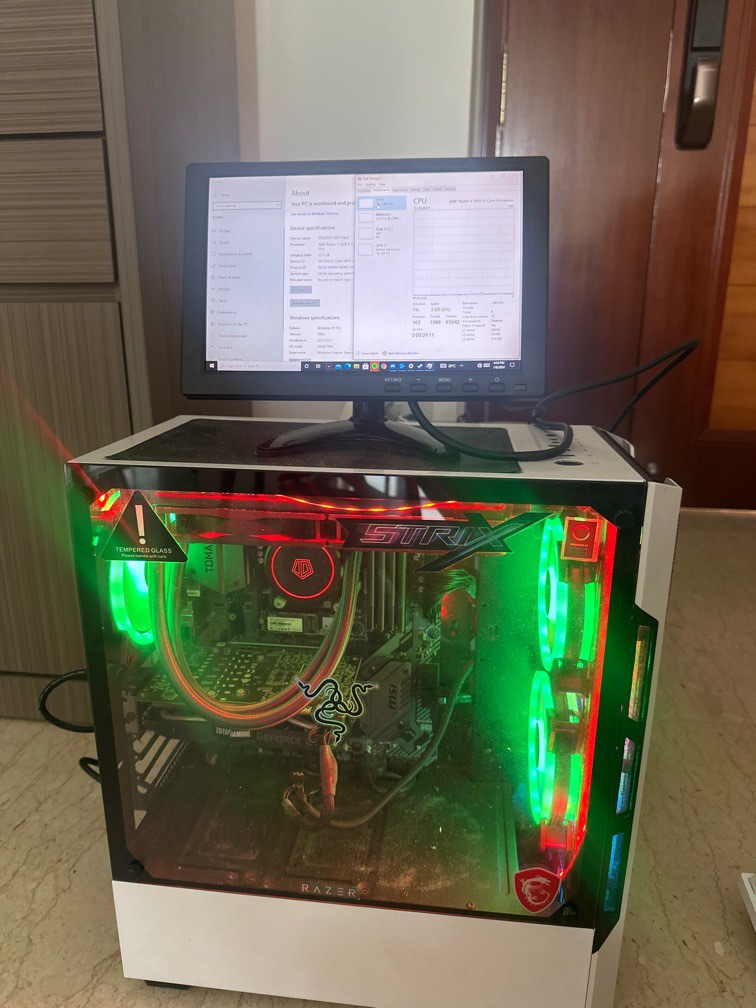 custom gaming pc desktop gtx 1660 super ryzen 5 3600 32gb ddr4 ram ...