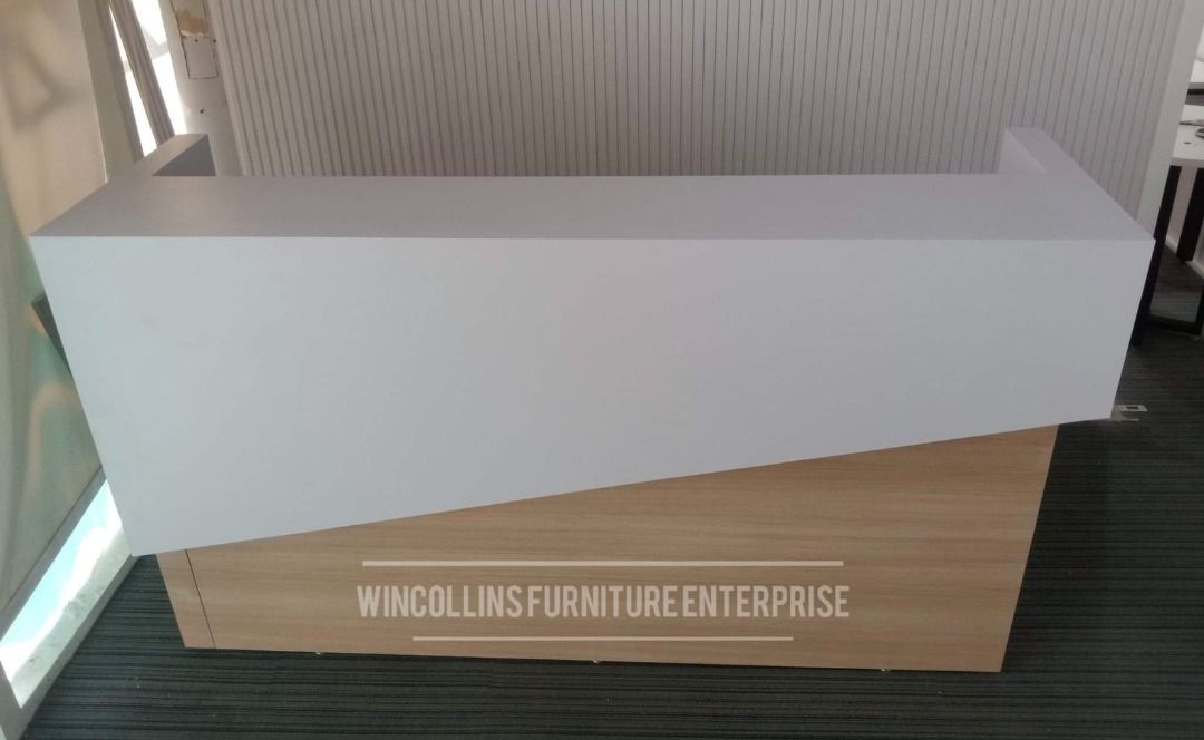 Customize Reception Table/ Front Desk/ Concierge Desk, Furniture & Home ...