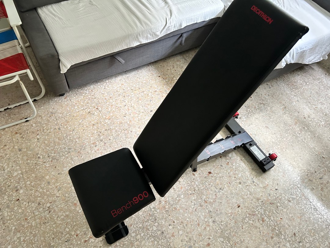Decathlon Weight Bench 900, Sports Equipment, Exercise & Fitness ...