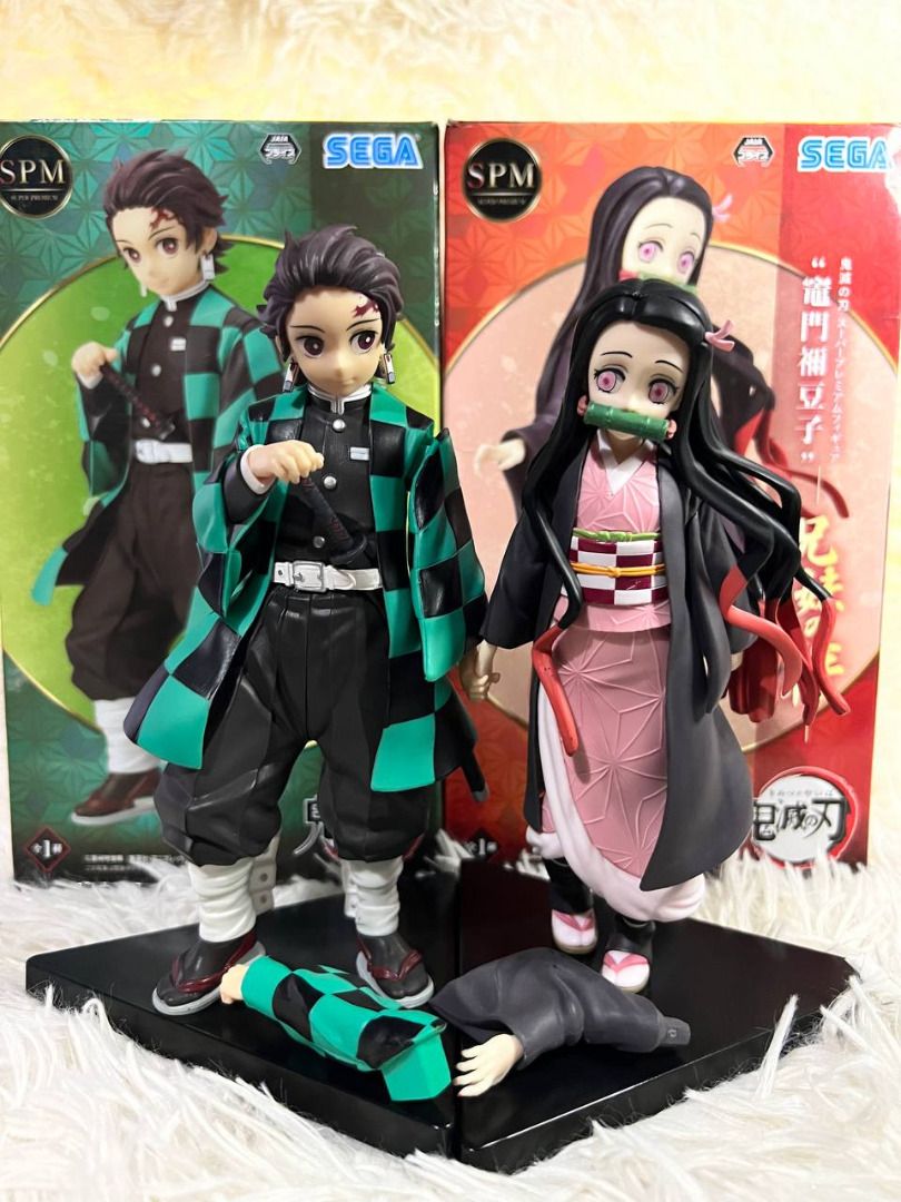Demon Slayer - SEGA SPM - Tanjiro & Nezuko Kamado, Hobbies & Toys ...