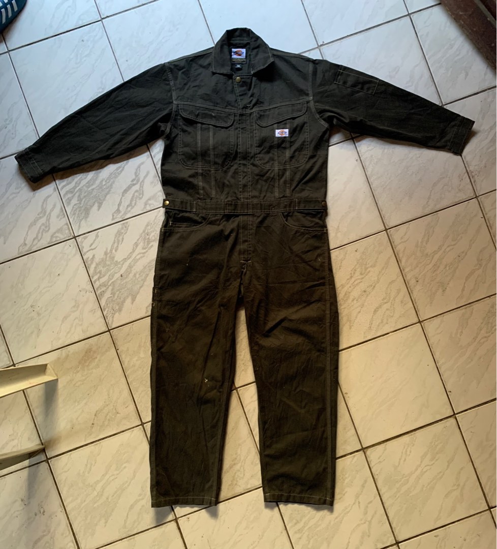 Dickies work wear overall, Women's Fashion, Activewear on Carousell