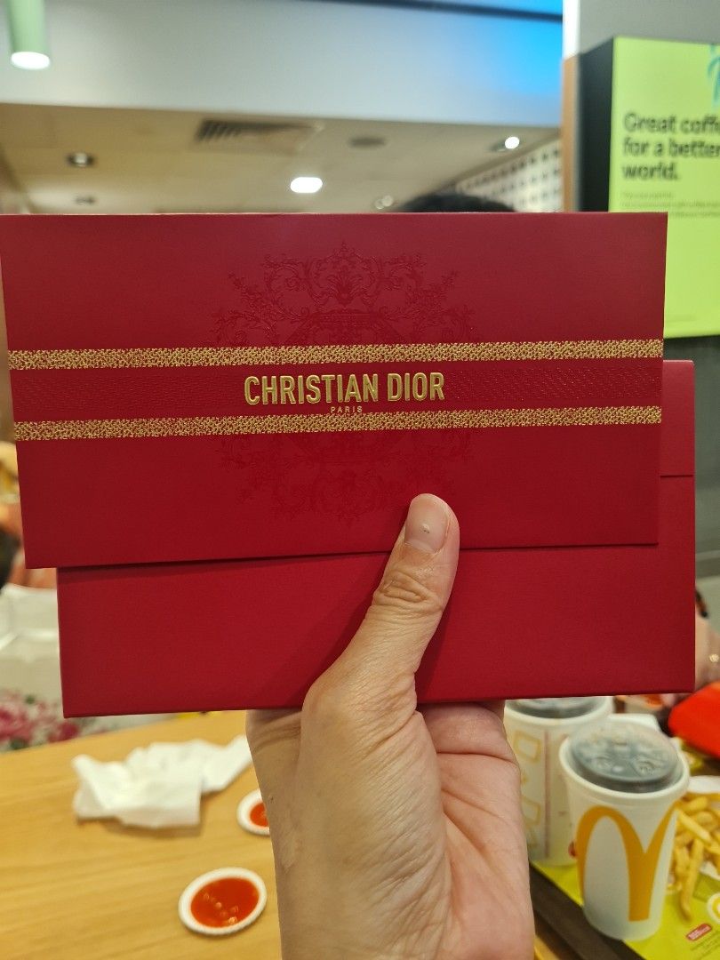 Dior red packet 2024, Luxury, Accessories on Carousell