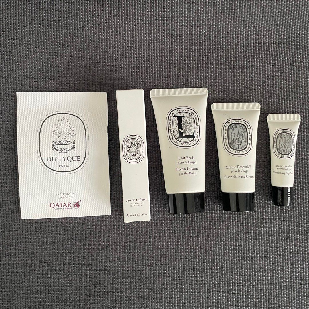 Diptyque Qatar Airways Business Class Amenity Kit, Beauty & Personal ...