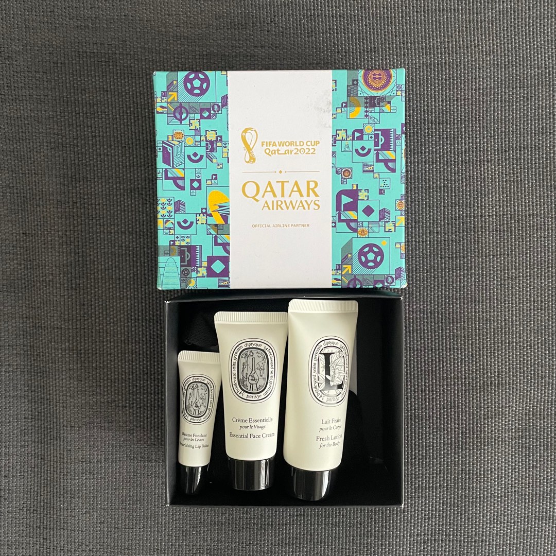 Diptyque Qatar Airways Business Class Amenity Kit, Beauty & Personal ...