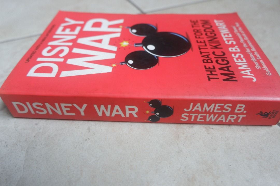 Disney War: The Battle for the Magic Kingdom by James B. Stewart ...