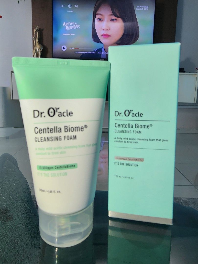 Dr. Oracle Centella Biome Cleansing Foam, Beauty & Personal Care, Face, Face Care on Carousell