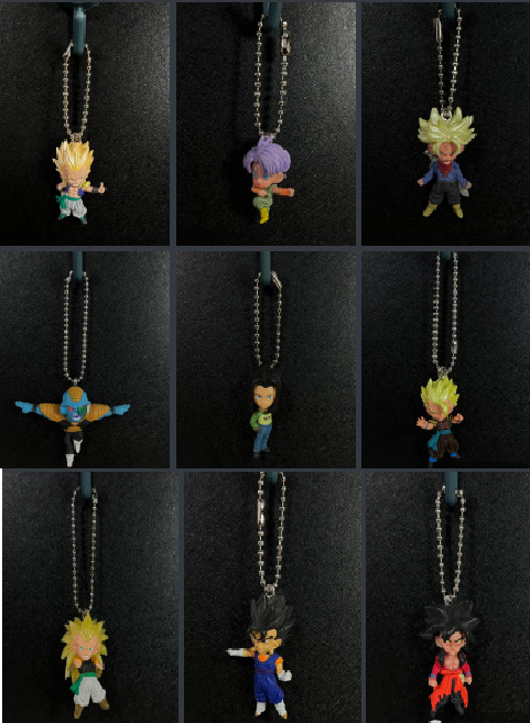 Dragon Ball - Chibi Keychains [Official Merch], Hobbies & Toys, Books ...