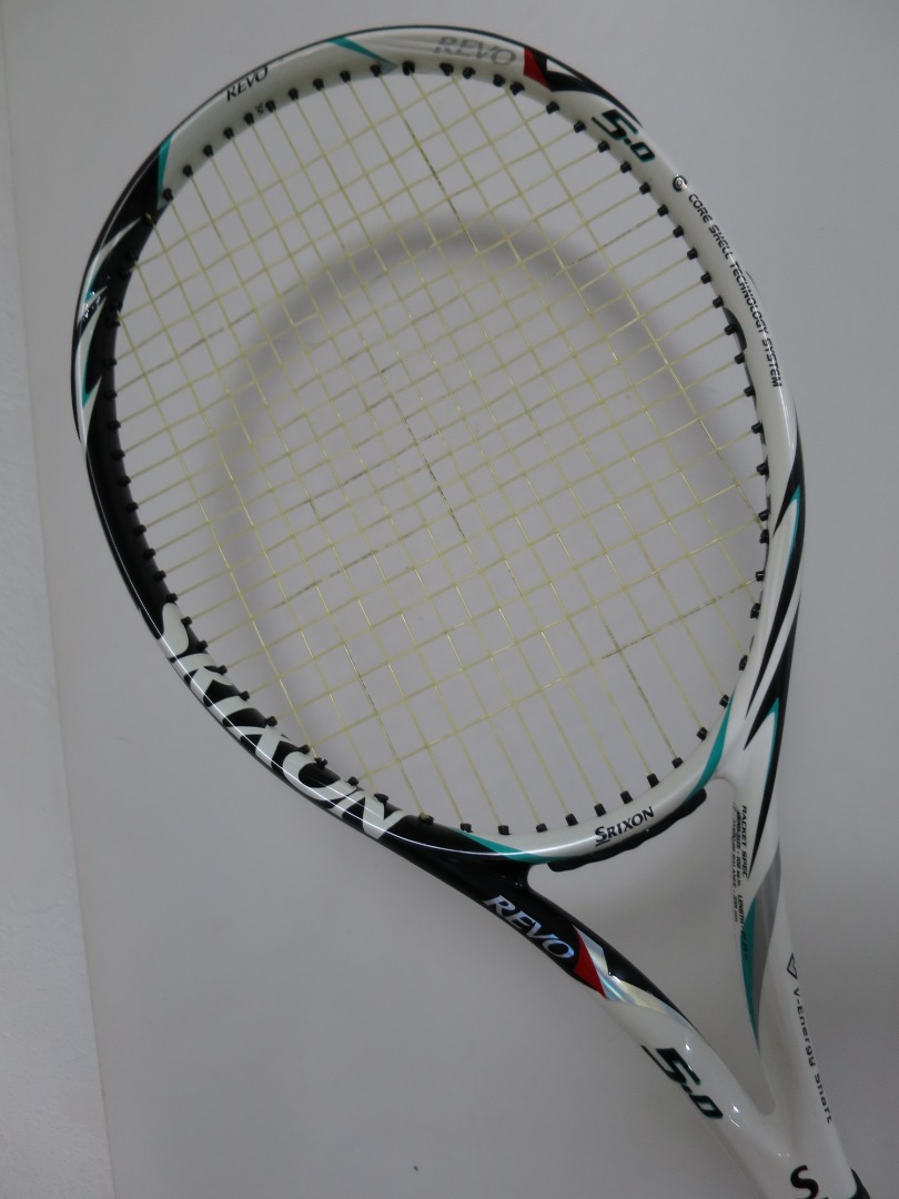 DUNLOP SRIXON REVO V 5.0 280g 102sq G2 With New Grip, Sports Equipment ...