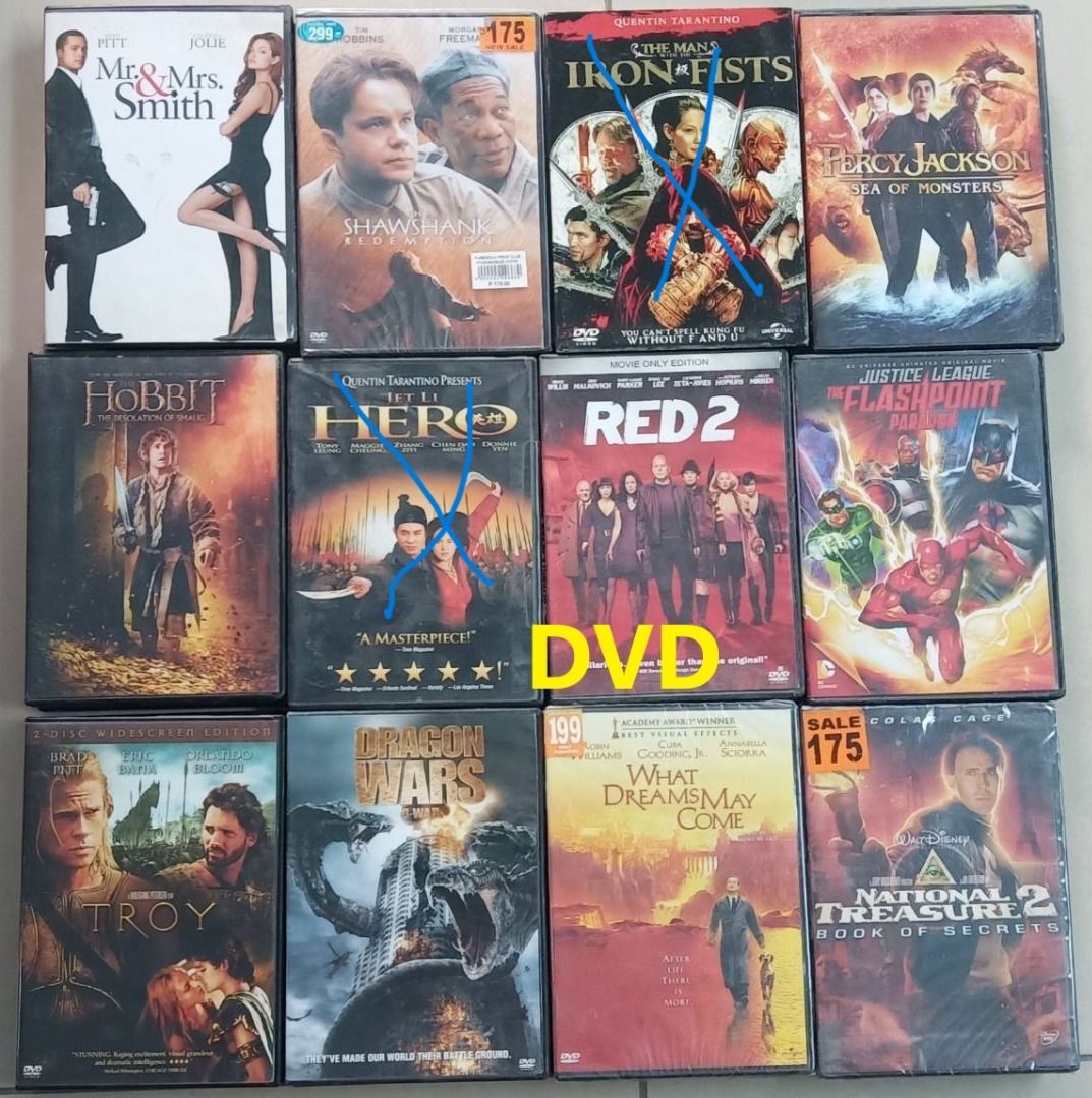 DVD VCD VHS FOR SALE (PRE-LOVED), Hobbies & Toys, Music & Media, CDs ...