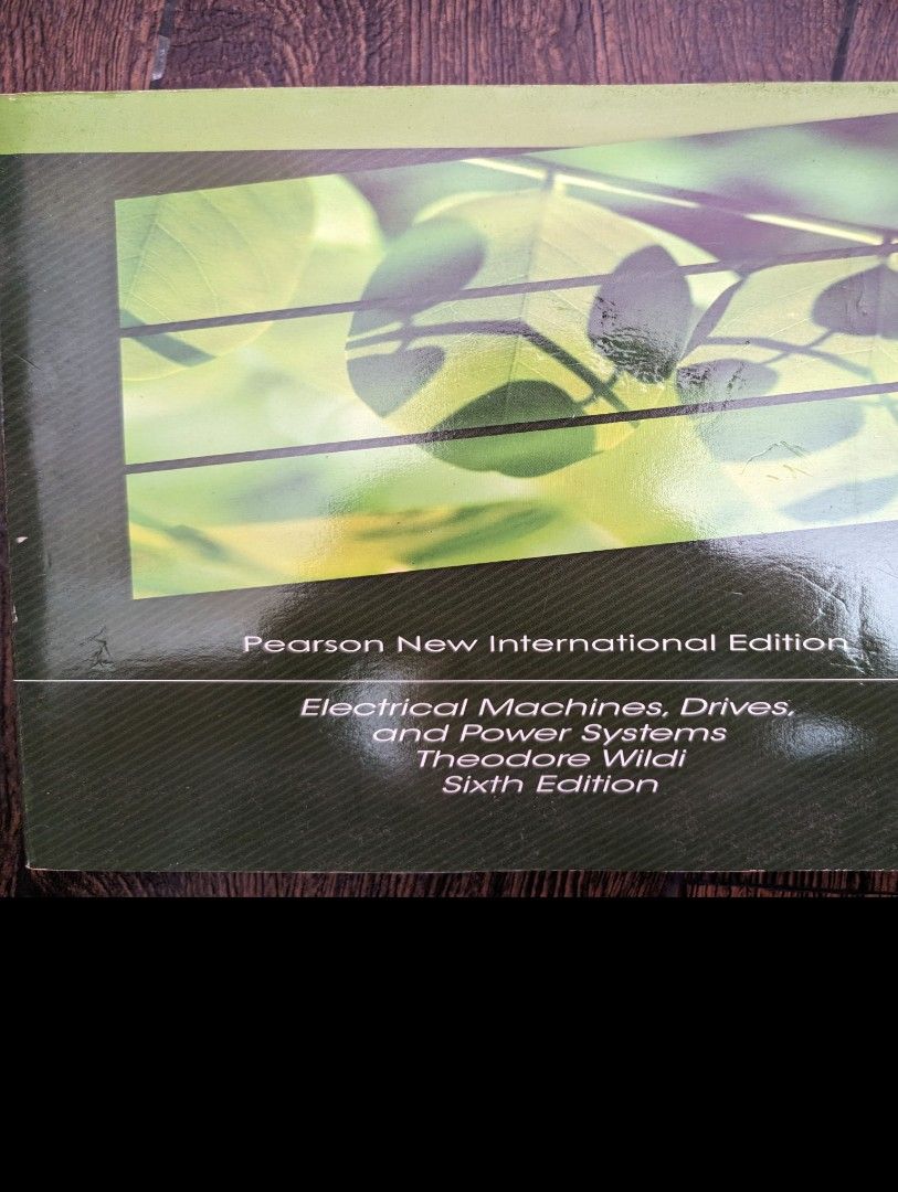 Electrical Machines, Drives and Power System 6th Edition, Hobbies ...