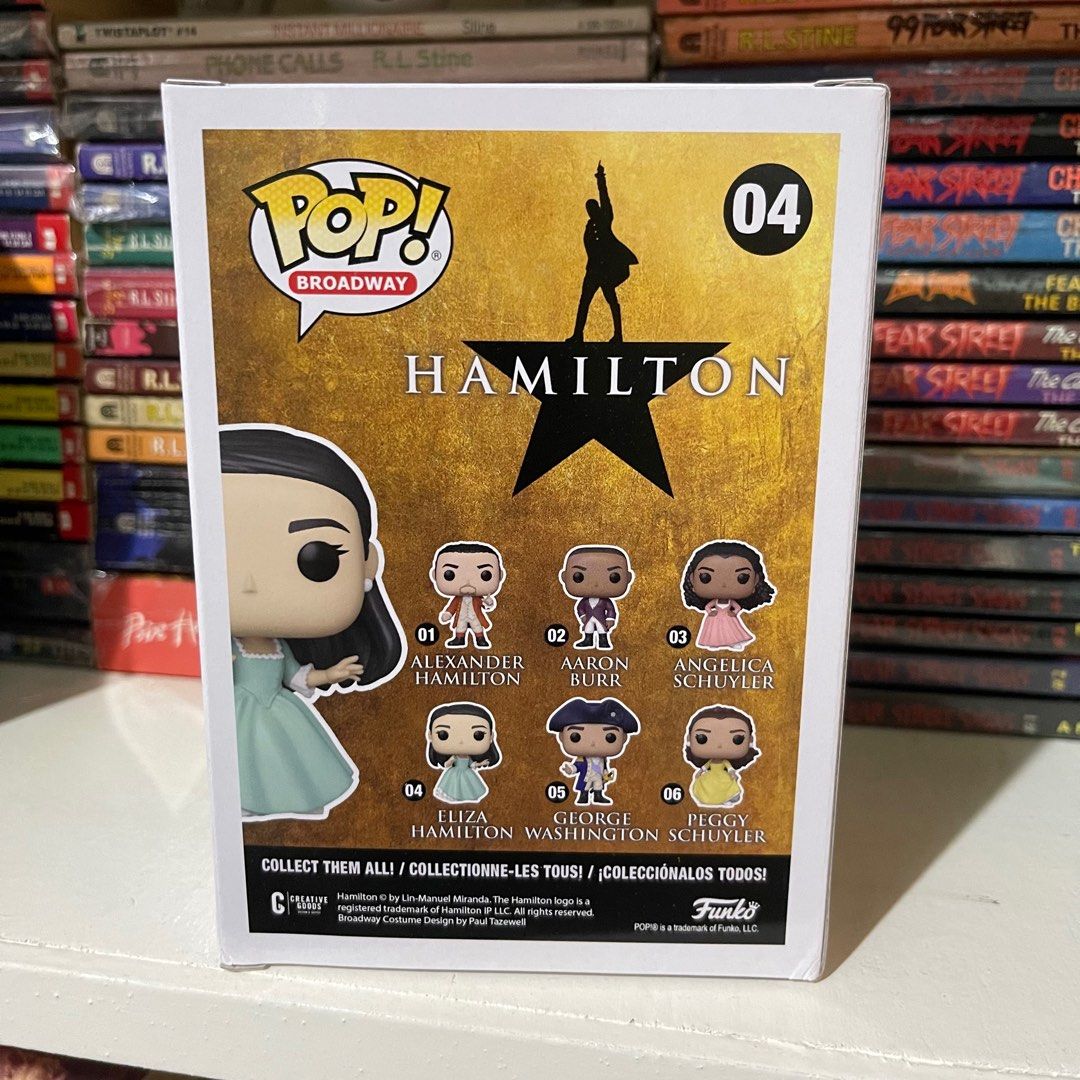 Eliza Hamilton Funko Pop, Hobbies & Toys, Toys & Games on Carousell