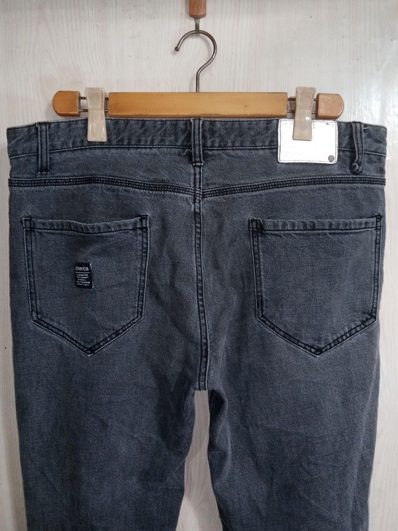 Emerica Reynolds slim straight denim, Men's Fashion, Bottoms, Jeans on ...