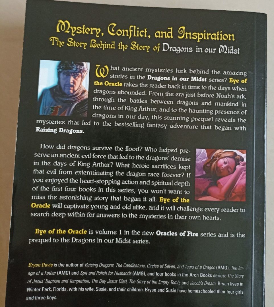 Eye Of The Oracle by Bryan Davis, RM20+RM10 for post (WM), Hobbies ...
