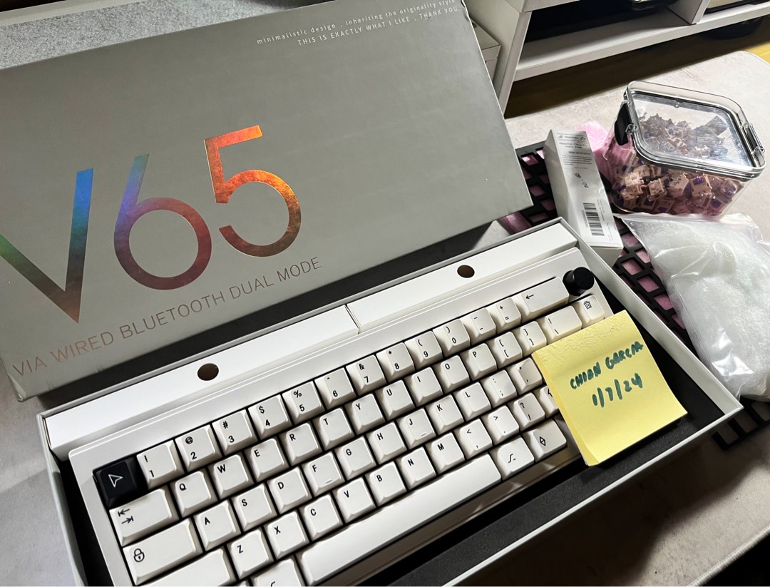 Finalkey x Cidoo V65 V1 (Gazzew Boba U4t, Gazzew Linear Thocks ...