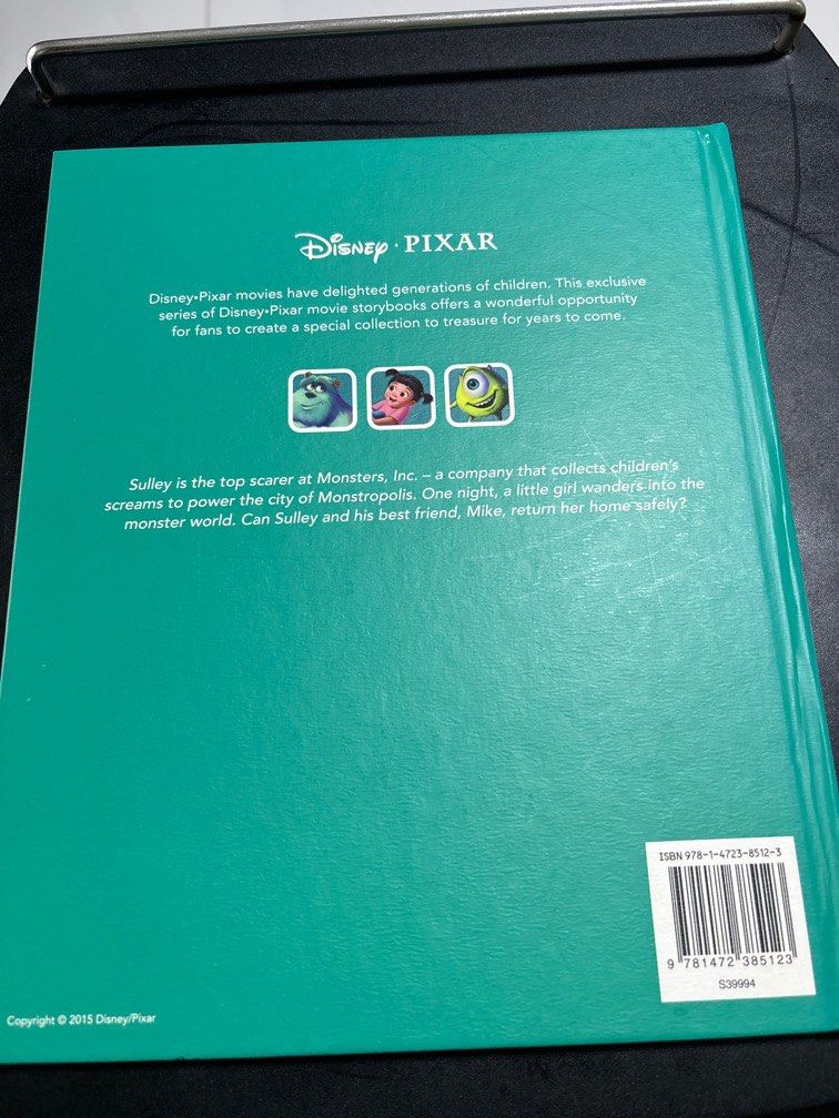 Monsters Inc Disney Pixar Classic Storybook Ladybird Hobbies And Toys Books And Magazines Fiction