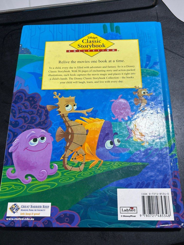 Finding Nemo Disney Pixar classic storybook, Hobbies & Toys, Books ...