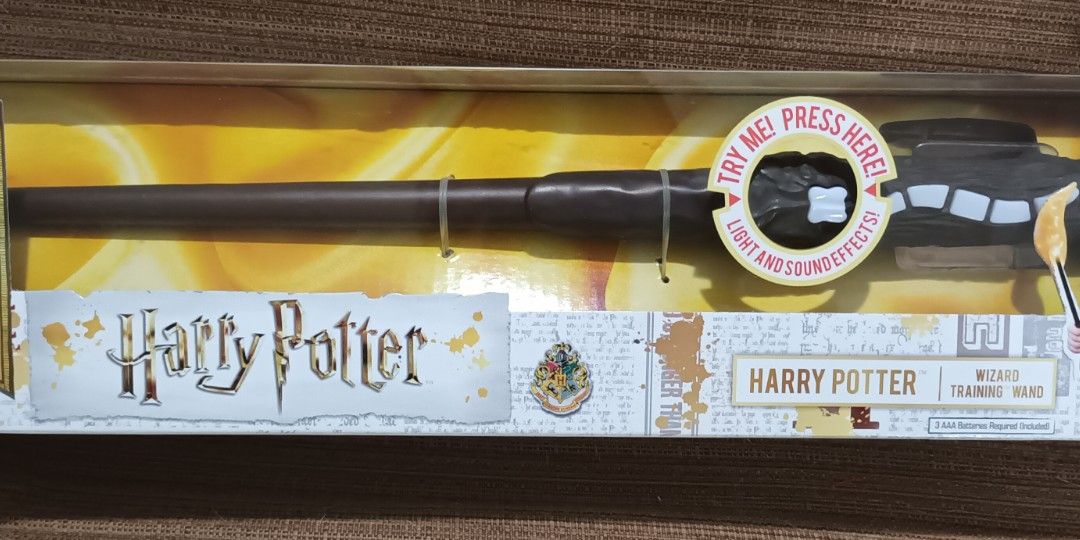 FIXED/FIRM/FINAL/LAST PRICE Jakks Pacific Harry Potter Wizard Wand w ...