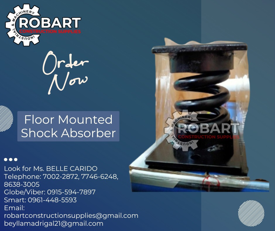 Floor Mounted Shock Absorber, Commercial & Industrial, Construction ...
