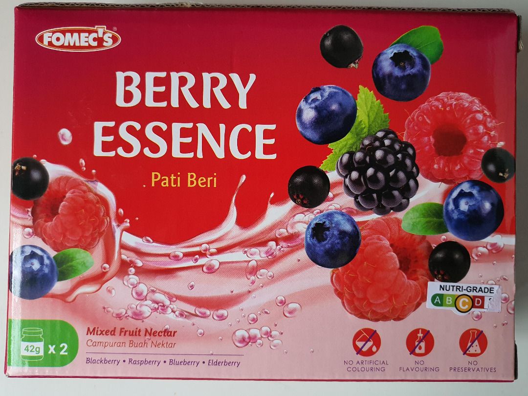 Fomec Berry Essence 2 bottles (Exp 12/12/25), Health & Nutrition ...