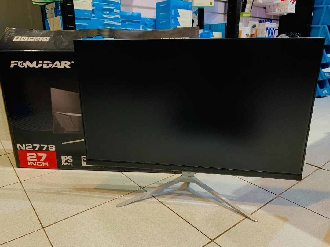 Fonudar 27" IPS Panel 1080P 75Hz Vesa LED Monitor N2778, Computers ...