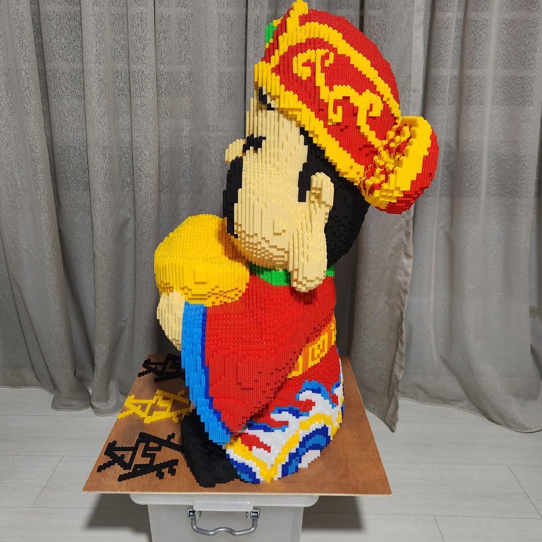 财神爷(Fortune God) LEGO, Hobbies & Toys, Stationery & Craft, Handmade ...
