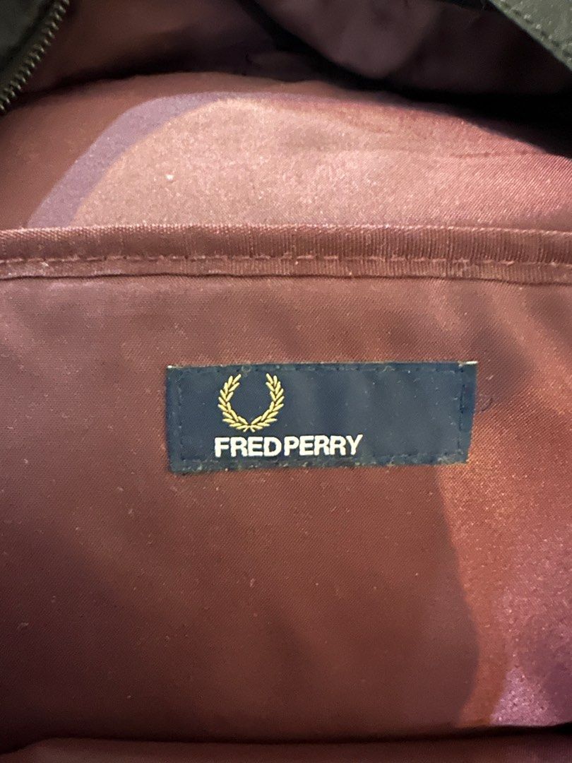Fred Perry Backpack, Men's Fashion, Bags, Backpacks on Carousell
