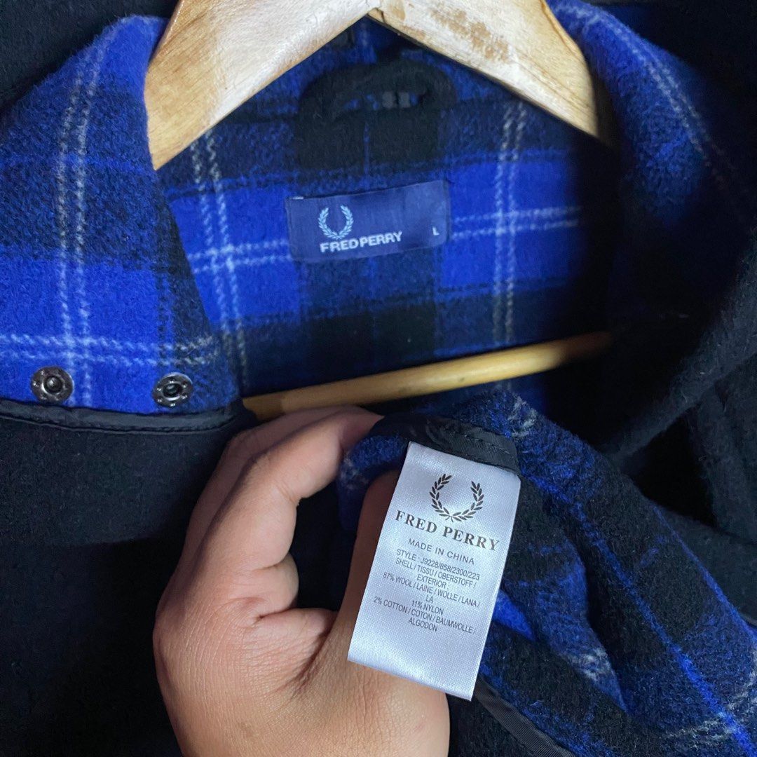 FRED PERRY COAT, Women's Fashion, Coats, Jackets and Outerwear on Carousell